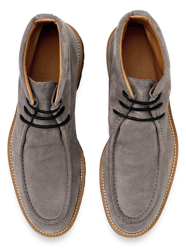 Decker Lace Up Boot - Grey – Paul Fredrick