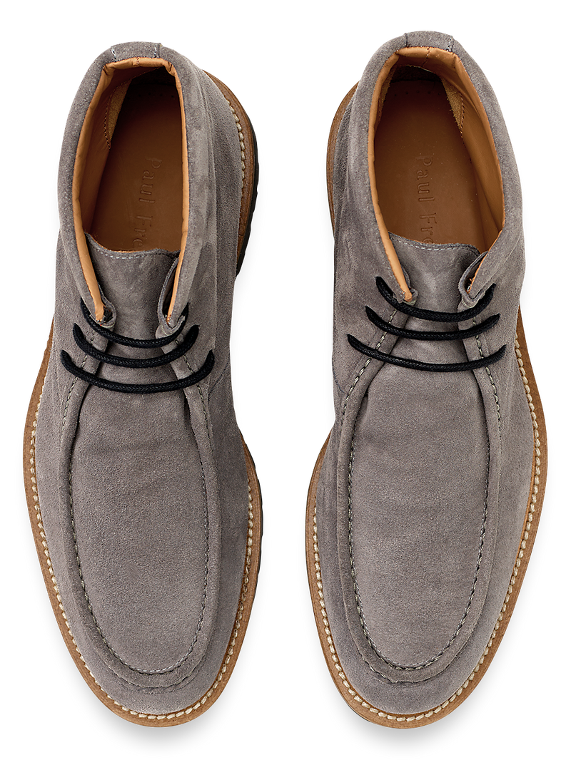Decker Lace Up Boot - Grey – Paul Fredrick