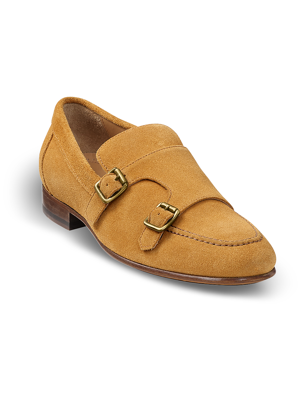 Amos Monk Strap Loafer - Camel – Paul Fredrick
