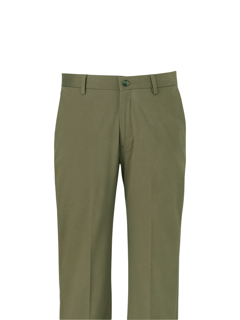 Cotton Stretch Twill Pants - Khaki – Paul Fredrick