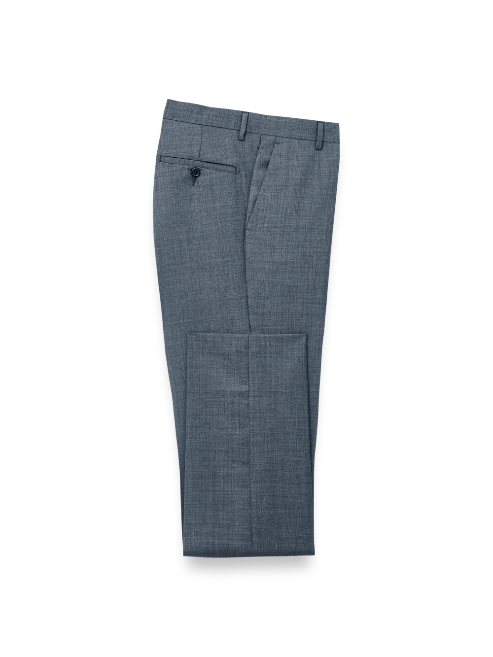 Wool Sharkskin Pants - Blue – Paul Fredrick