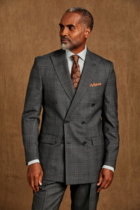 Classic Fit Essential Wool Pleated Suit Pants - Brown – Paul Fredrick